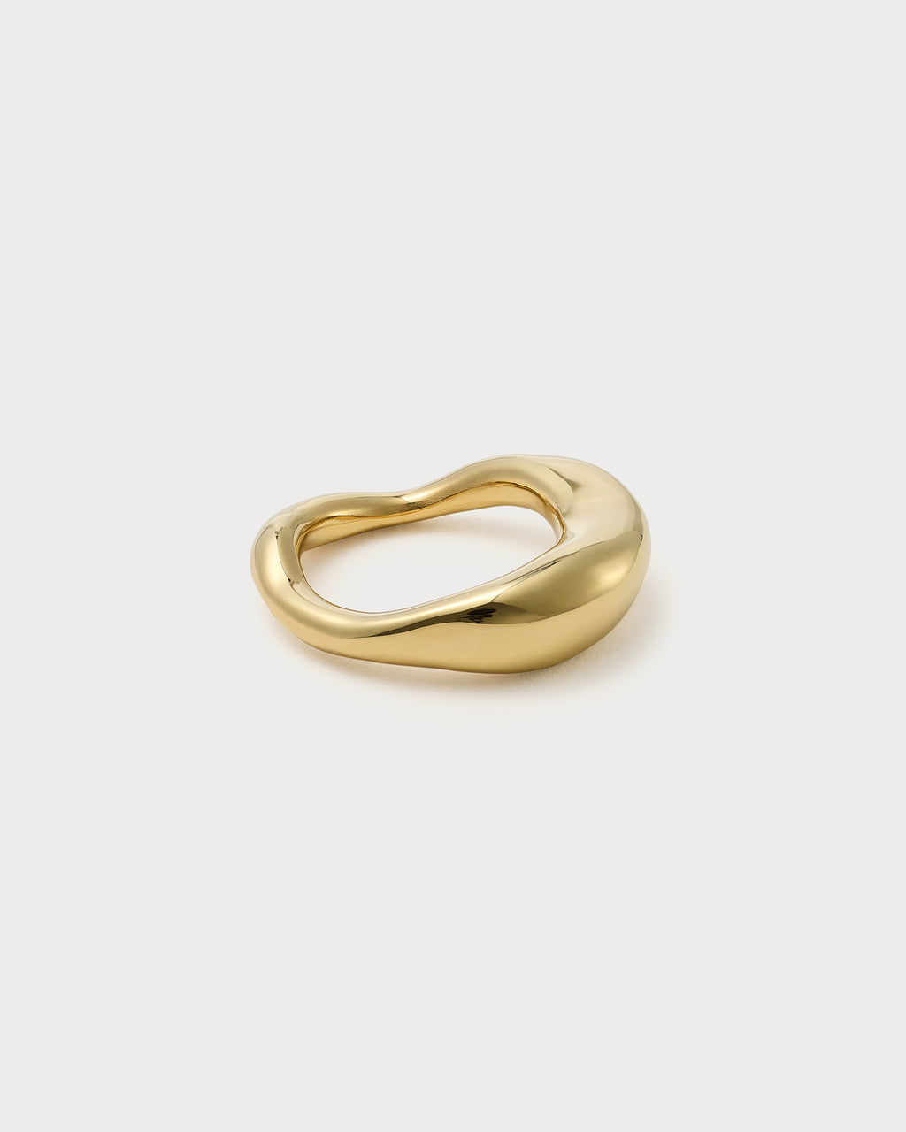 Jane Eppstein Jewellery / Moulded Ring / Sculptural ring in gold